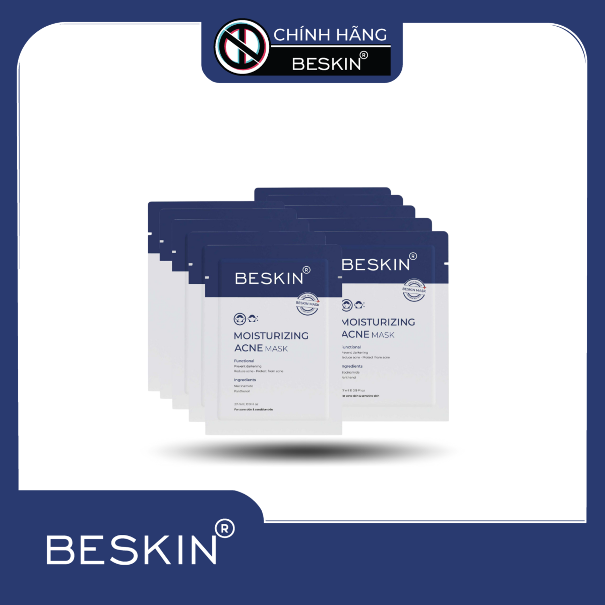 MẶT NẠ CHO DA DẦU MỤN BESKIN - Set 5 miếng, 10 miếng - BESKIN.VN – MỸ ...